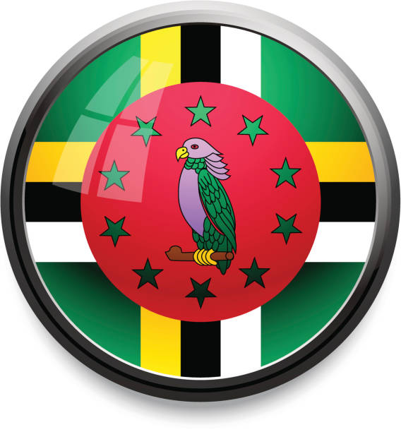 470 Dominica Flag Stock Illustrations Royalty Free Vector Graphics