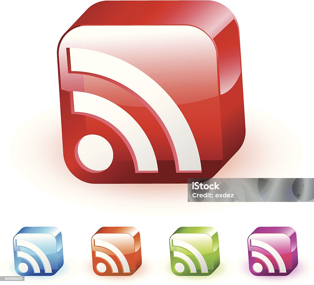 Rss アイコン 3dのベクターアート素材や画像を多数ご用意 3d Rss アイコン Istock