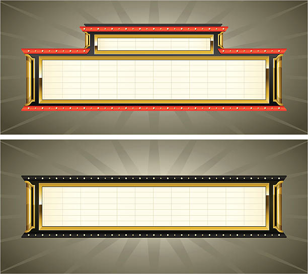 Marquee sign Clipart Vector PNG , SVG, EPS, PSD, AI