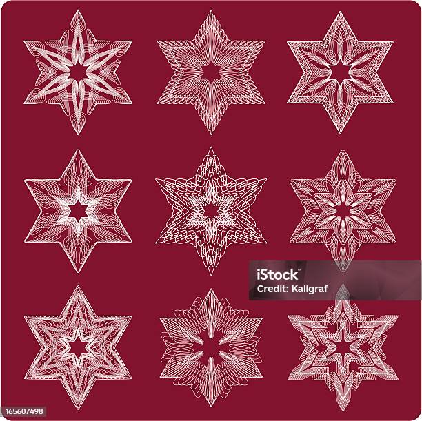 Snowflakes 및 스타즈 길로쉐에 대한 스톡 벡터 아트 및 기타 이미지 길로쉐 별 모양 0명 Istock