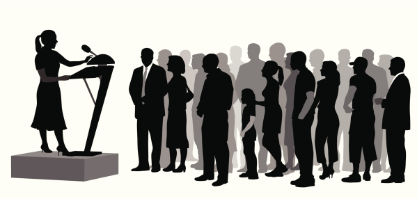 Speech Vector Silhouette向量圖形及更多人圖片 人 側影 僅成年人 Istock