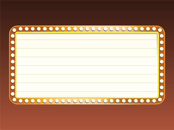 Marquee sign Clipart Vector PNG , SVG, EPS, PSD, AI