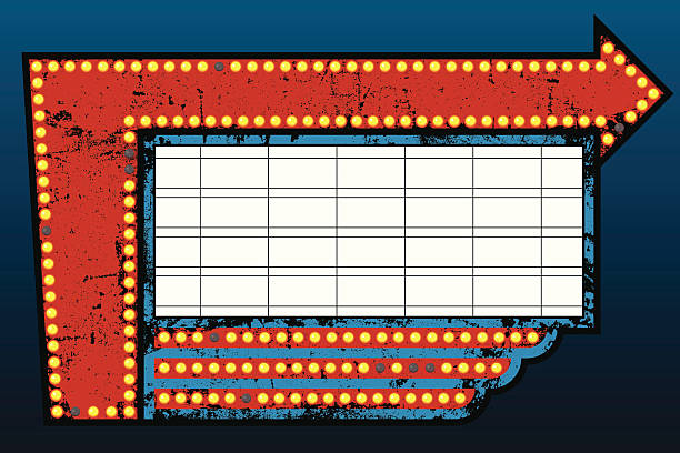 Marquee sign Clipart Vector PNG , SVG, EPS, PSD, AI