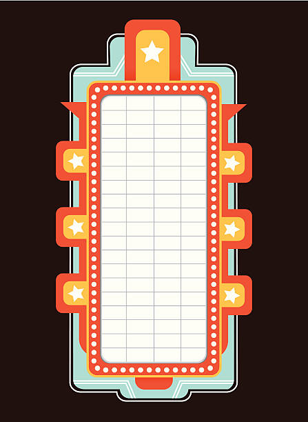 Marquee sign Clipart Vector PNG , SVG, EPS, PSD, AI