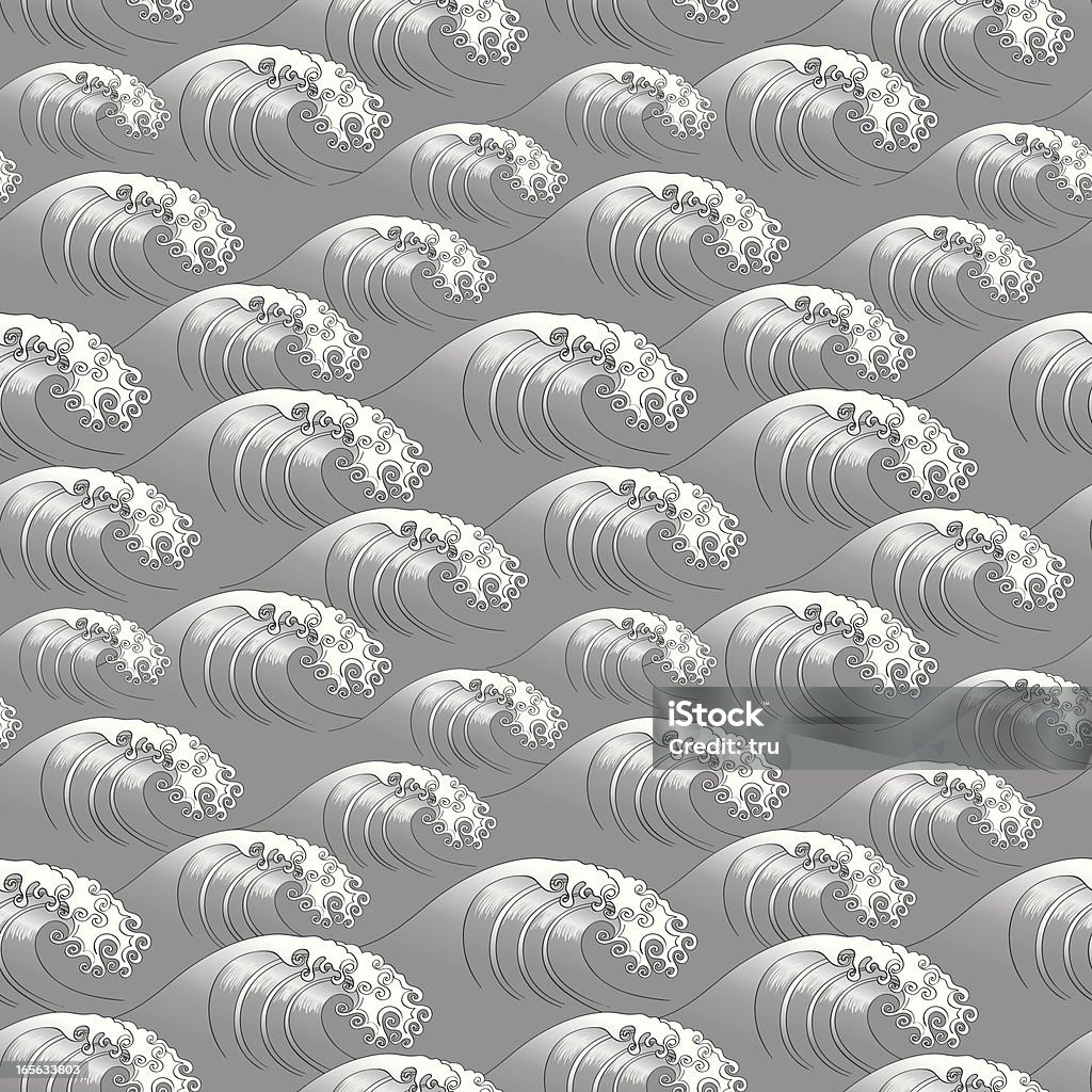 Japanese Seamless Wave Pattern Stock Illustration Download Image Now