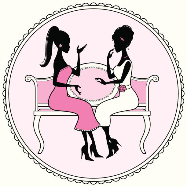 80 Femme Canapé Profil Stock Illustrations Graphiques Vectoriels