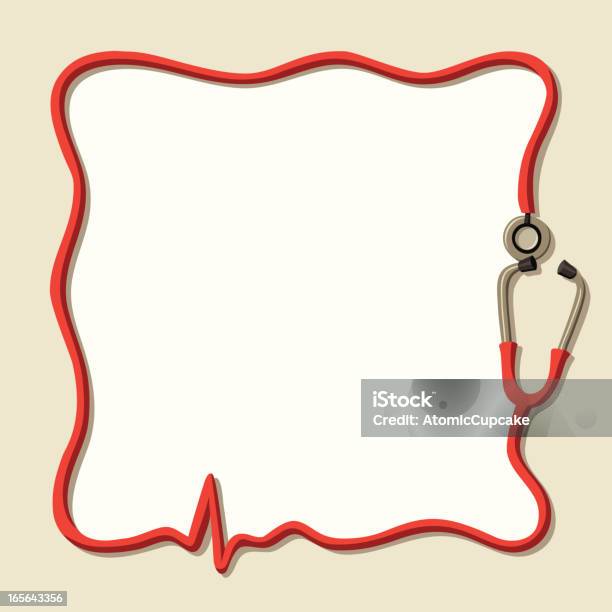 Stethoscope Ecg Frame向量圖形及更多健保和醫療圖片 健保和醫療 剪貼畫 卡通 Istock