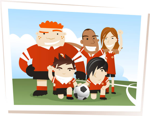 Clip Art Soccer Team