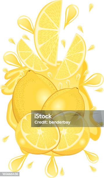 Exploded 레몬색 감귤류 과일에 대한 스톡 벡터 아트 및 기타 이미지 감귤류 과일 건강한 식생활 과일 Istock