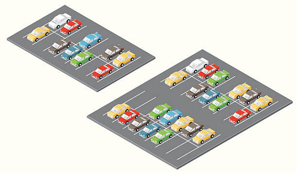 [90] Car parking lot Clipart Vector PNG , SVG, EPS, PSD, AI