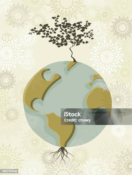 Ancient Tree向量圖形及更多一個物體圖片 一個物體 側影 古老的 Istock