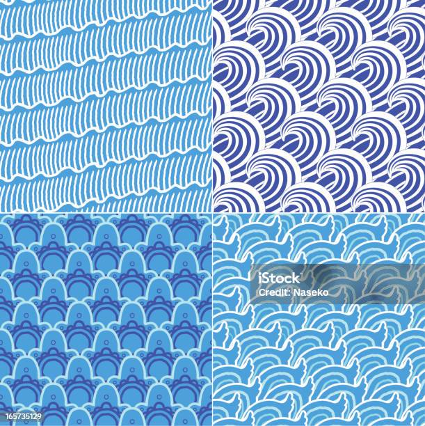 Waves 4 Seamless Texture向量圖形及更多海水泡沫圖片 海水泡沫 大自然 式樣 Istock