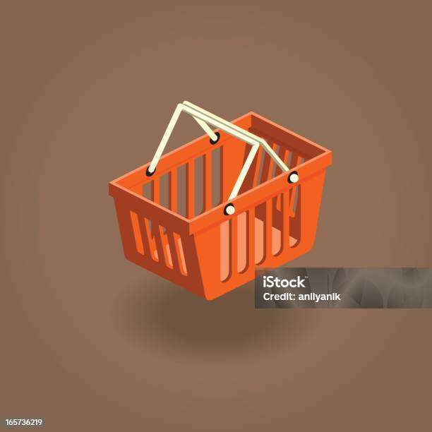 Basket向量圖形及更多等軸測投影圖片 等軸測投影 籃 逛街 Istock