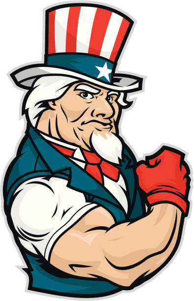 Uncle Sam Thumbs Up Clipart