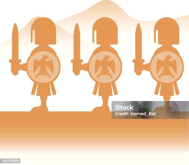 Roman Swordsman向量圖形及更多三軍圖片 三軍 保護 傳統頭盔 Istock
