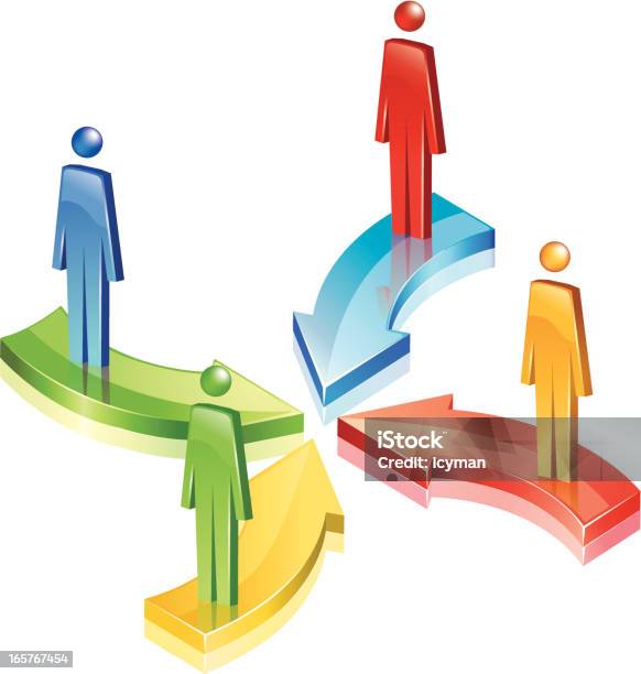 Teamwork Target向量圖形及更多團隊工作圖片 團隊工作 策略 一起 Istock