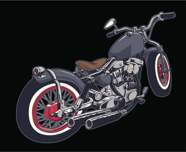 Download Ai Generated, Motorcycle, Chopper. Royalty-Free Vector Graphic ...