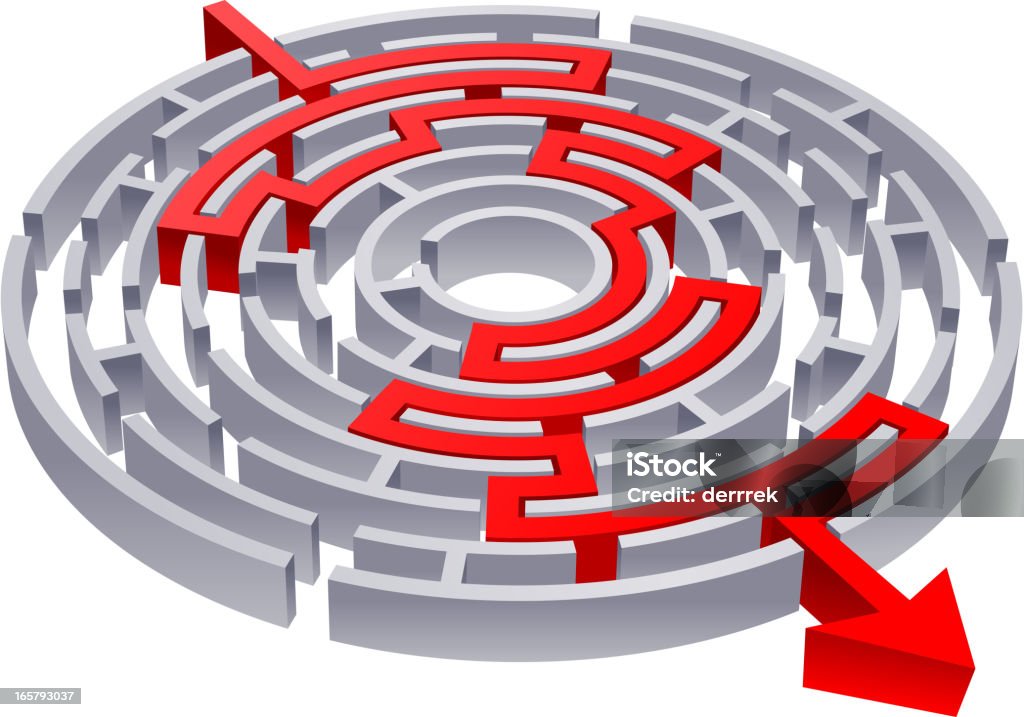 3d Round Red Solved Maze Stock Illustration - Download Image Now ... 3d Round Red Solved Maze Stock Illustration - Download Image Now ...
