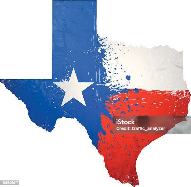 Map Of Texas向量圖形及更多德州圖片 德州 地圖 形狀 Istock