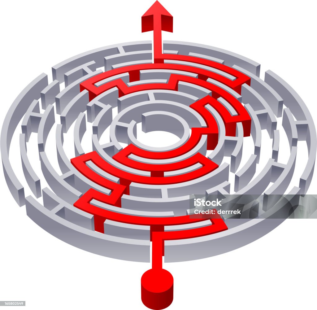 3d Round Red Solved Maze Stock Illustration - Download Image Now ... 3d Round Red Solved Maze Stock Illustration - Download Image Now ...