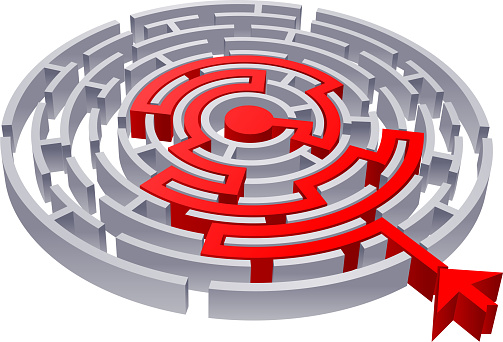 3d Round Red Solved Maze Stock Illustration - Download Image Now ... 3d Round Red Solved Maze Stock Illustration - Download Image Now ...