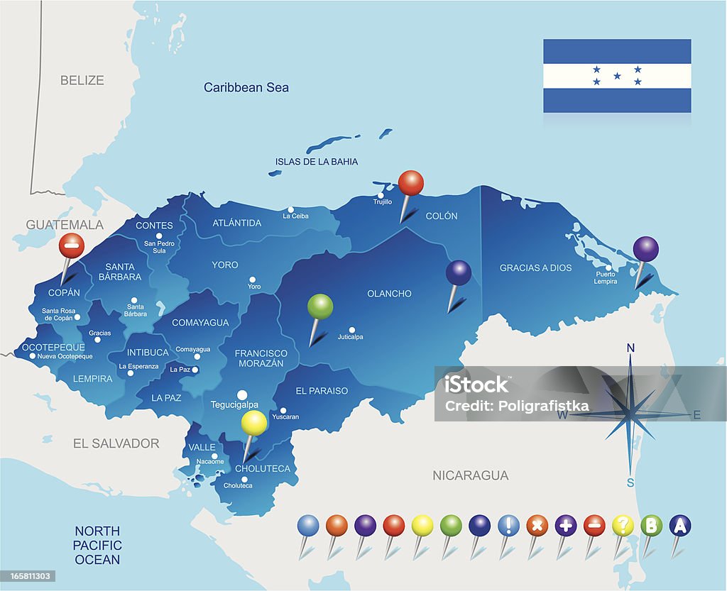 Vetores de Mapa De Honduras e mais imagens de Honduras - Honduras, Mapa ... Vetores de Mapa De Honduras e mais imagens de Honduras - Honduras, Mapa ...