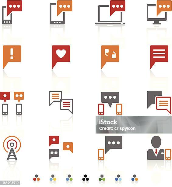 Vector Set Communication Icons向量圖形及更多互聯網圖片 互聯網 交換 企業 Istock