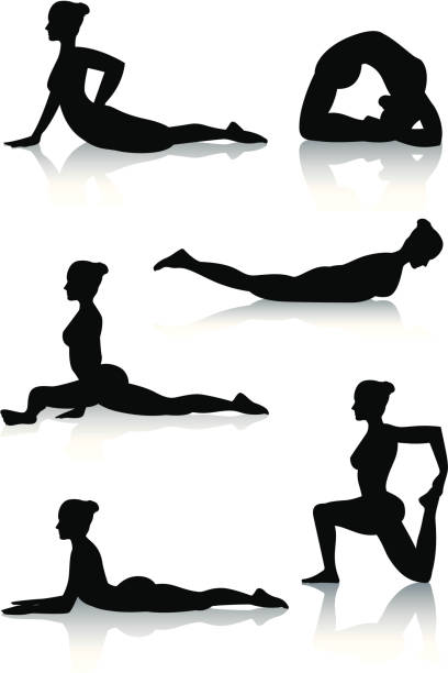 380 Black Woman Bending Stock Illustrations Royalty Free Vector