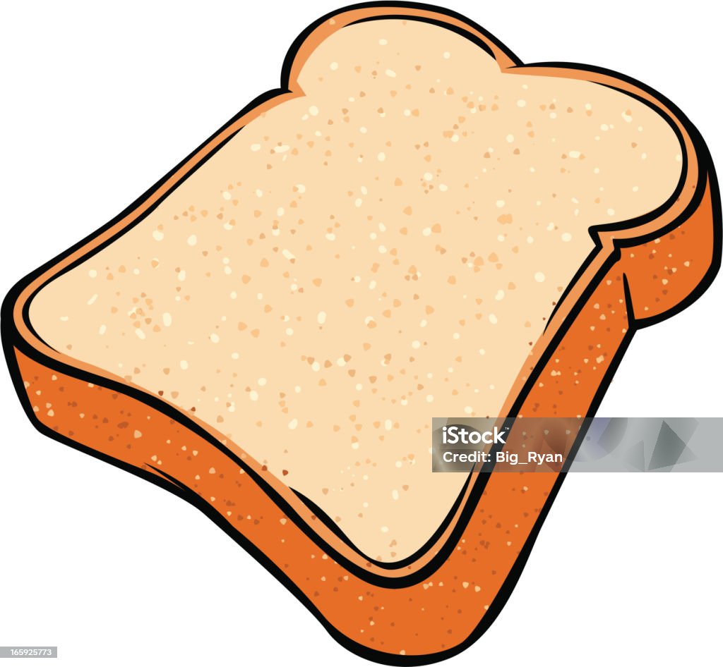 Slice Of 식빵 빵에 대한 스톡 벡터 아트 및 기타 이미지 빵 만화 벡터 Istock