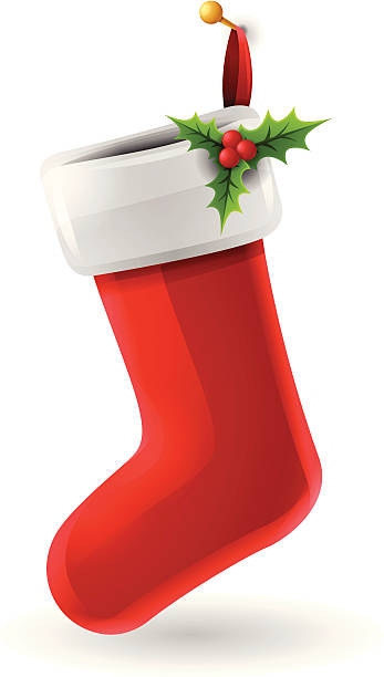21 500 Chaussettes De Noel Stock Illustrations Graphiques Vectoriels