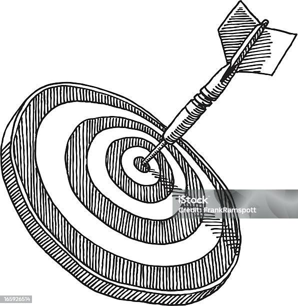 Dart 과녁 Bullseye 그림이요 과녁에 대한 스톡 벡터 아트 및 기타 이미지 과녁 다트 비즈니스 타겟 Istock