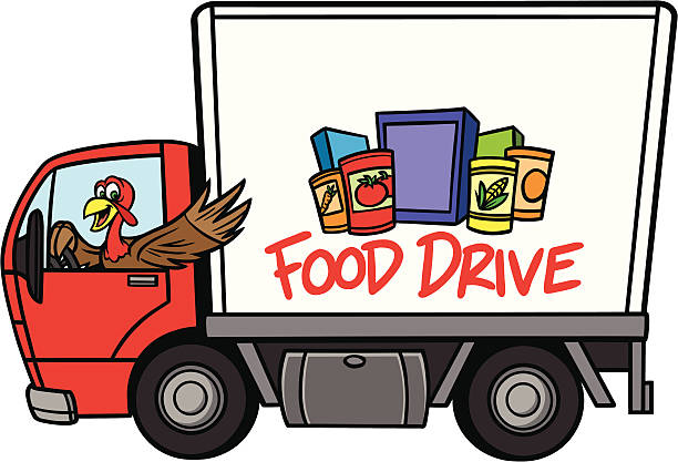 Food drive Clipart Vector PNG , SVG, EPS, PSD, AI