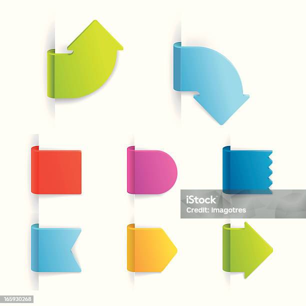 Colored Labels Set向量圖形及更多公告信息圖片 公告信息 剪裁圖 半透明 Istock