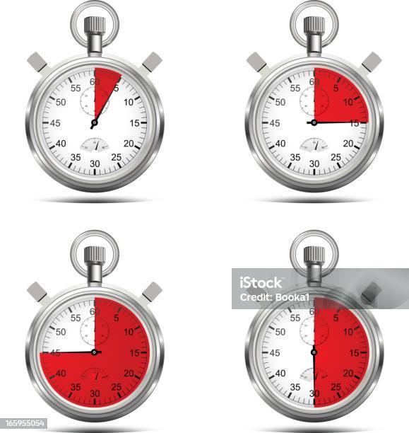 Layout Of Four Timers With Time Elapsing Stockvectorkunst en meer ... Layout Of Four Timers With Time Elapsing Stockvectorkunst en meer ...