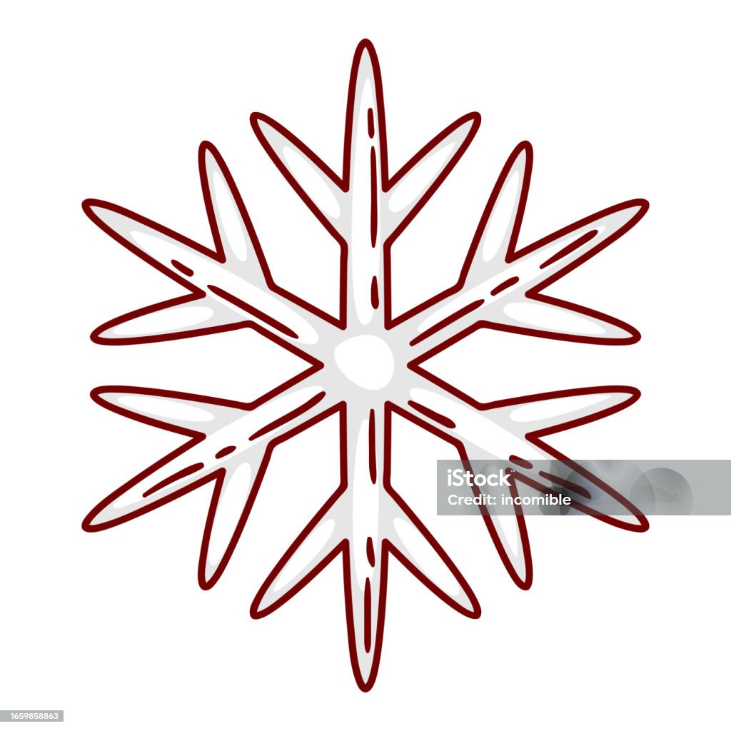 Joyeux Objet De Noël Article De Vacances Dans Le Style Dessin Animé
