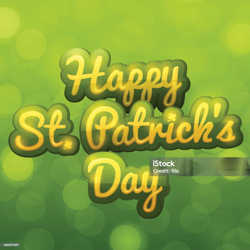 Happy St Patricks Day Stock Illustration Download Image Now Back