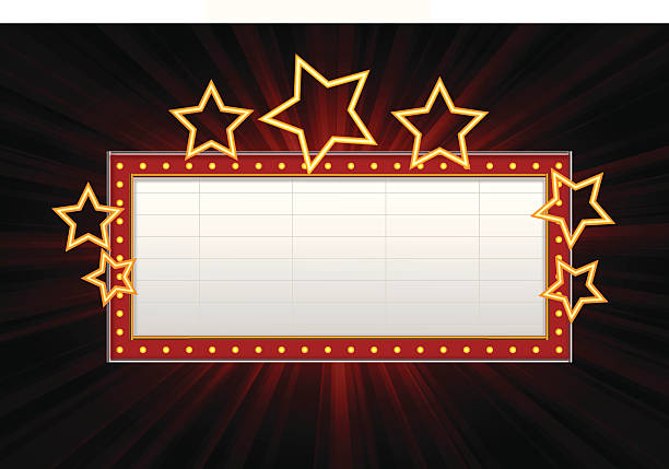 Marquee sign Clipart Vector PNG , SVG, EPS, PSD, AI