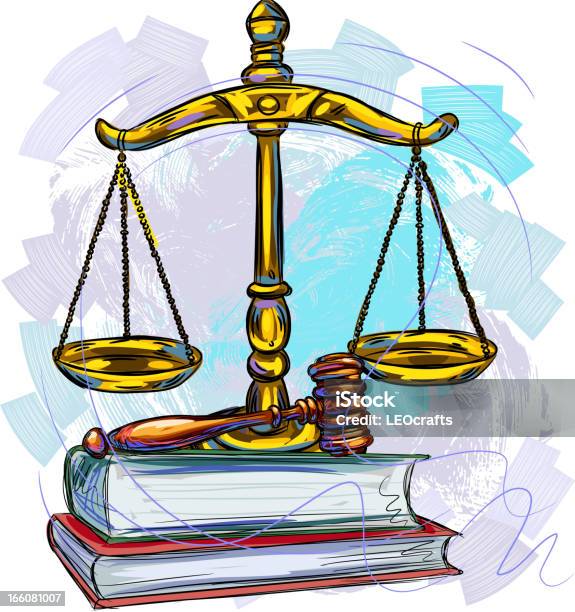 Justice Background向量圖形及更多正義天秤圖片 正義天秤 小槌 一個物體 Istock