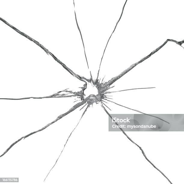 Vector Broken Glass Background向量圖形及更多玻璃圖片 玻璃 彈孔 碎玻璃 Istock