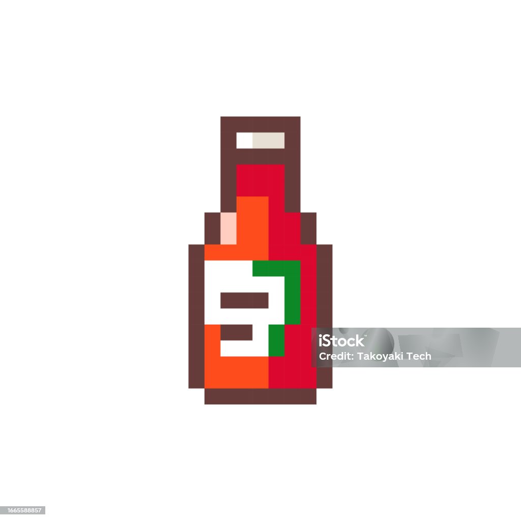Pixel Art Ketchup Bottle Retro 8 Bit Style Fast Food Red Ketchup Sauce ... Pixel Art Ketchup Bottle Retro 8 Bit Style Fast Food Red Ketchup Sauce ...