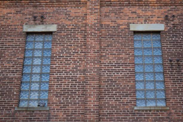 Free Stock Photo of Brick building facade with symmetrical design ...