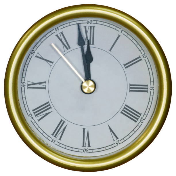 Antique Clock Face Midnight