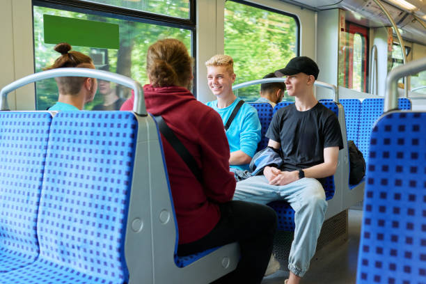 Free Stock Photo of Group of People Sitting on a Train | Download Free ...