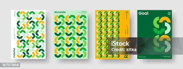 Desain Brosur Abstrak Template Flyer Kreatif Tata Letak Poster