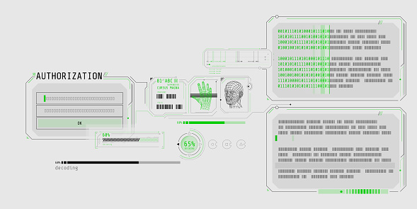 Data Decoding Program Interface With Authorization Window Stock