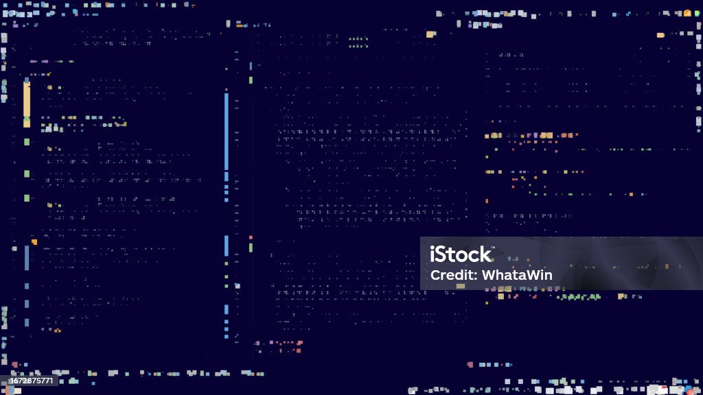 Programming Console With Dark Background Coding Vector Stock