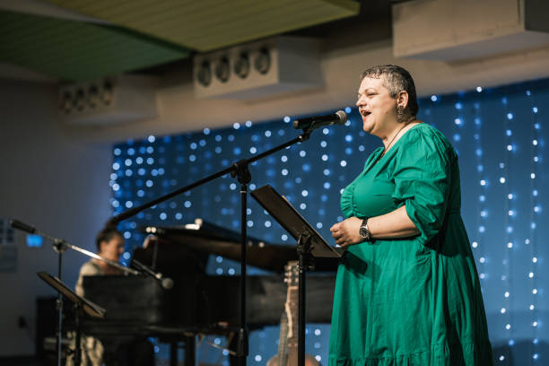 Free Stock Photo of Solo Singer performing on stage | Download Free ...