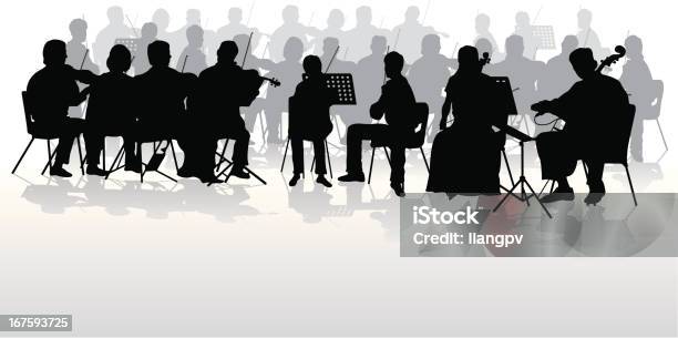 Orchestra 오케스트라에 대한 스톡 벡터 아트 및 기타 이미지 오케스트라 무대 실루엣 Istock