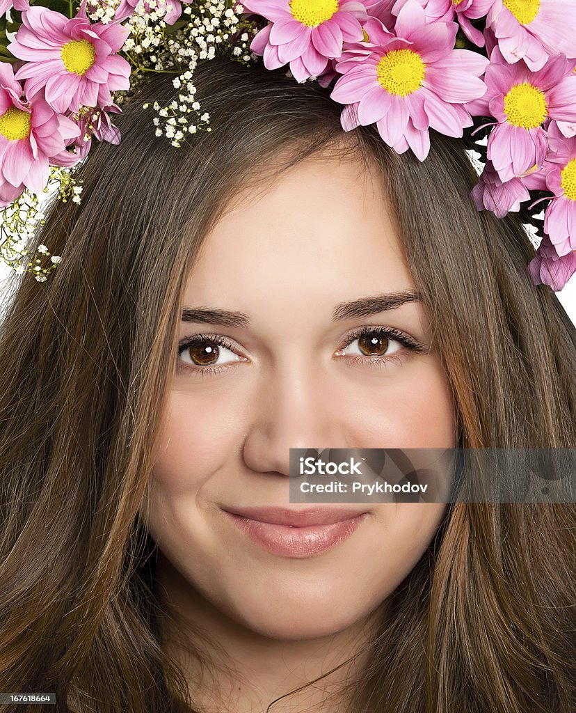 Photo Libre De Droit De Portrait De La Jeune Fille Avec De Beaux