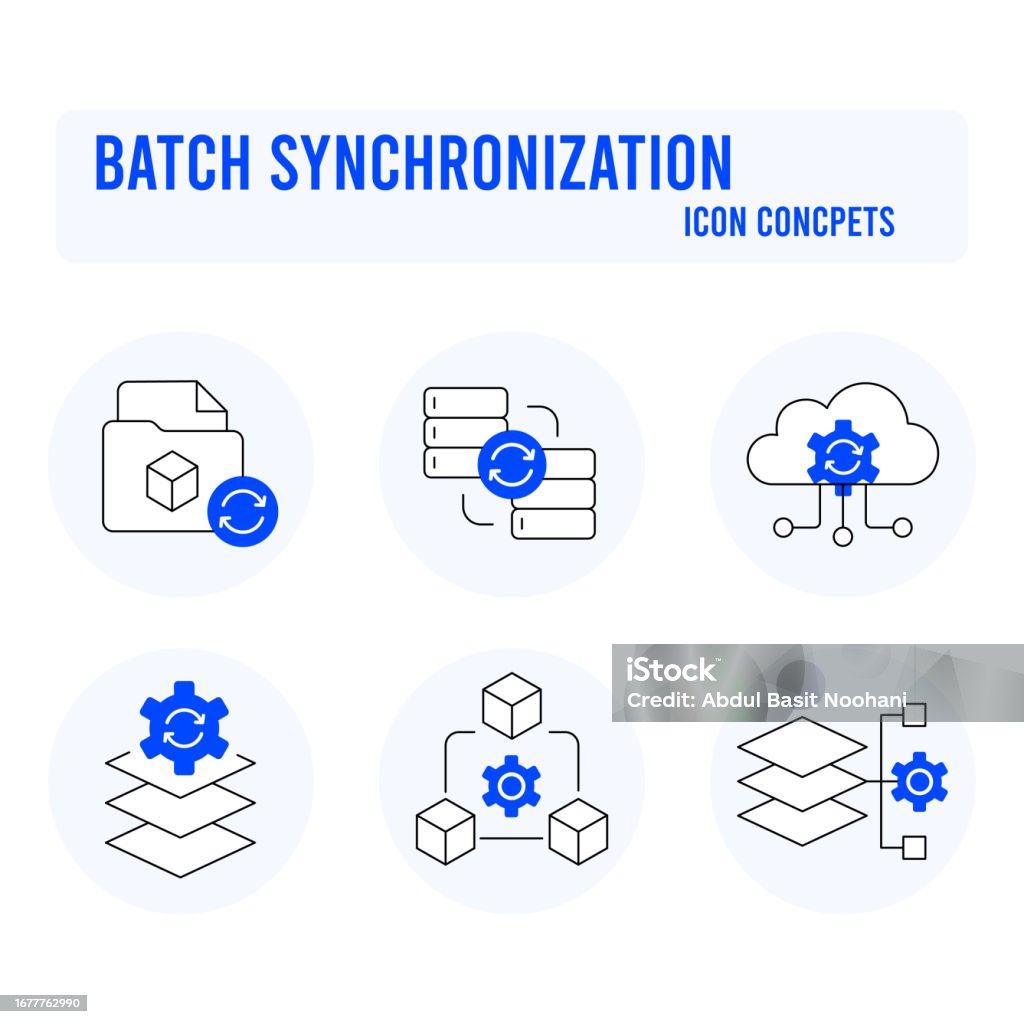 Data Batch Synchronization Icon Batch Data Transfer Icon Synchronize ... Data Batch Synchronization Icon Batch Data Transfer Icon Synchronize ...
